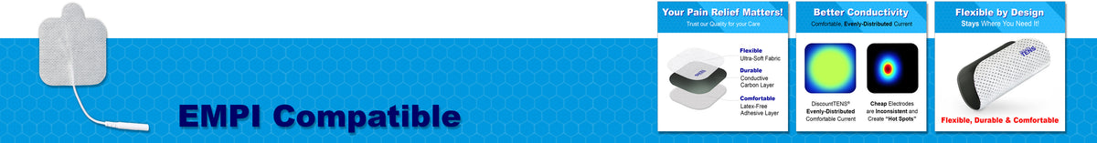 EMPI Compatible – Discount TENS